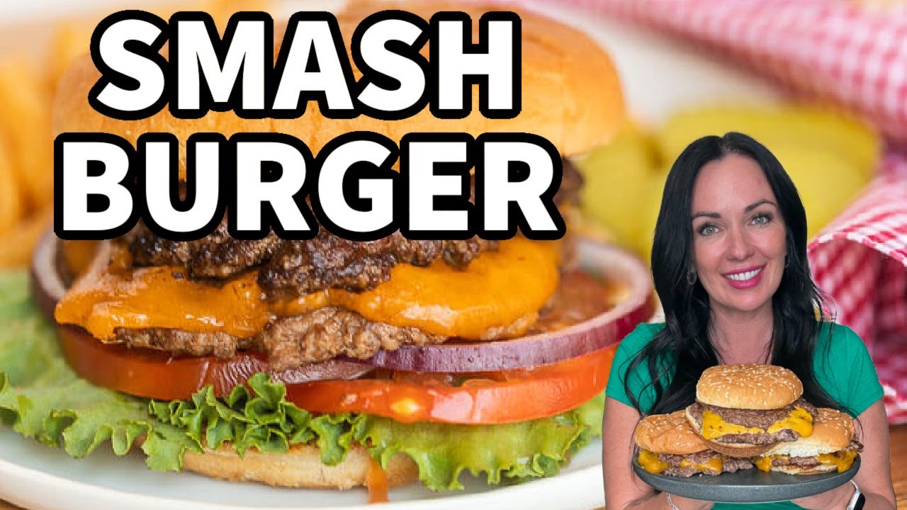 Easy Smash Burger: Sizzle, Smash, Celebrate! - YouTube