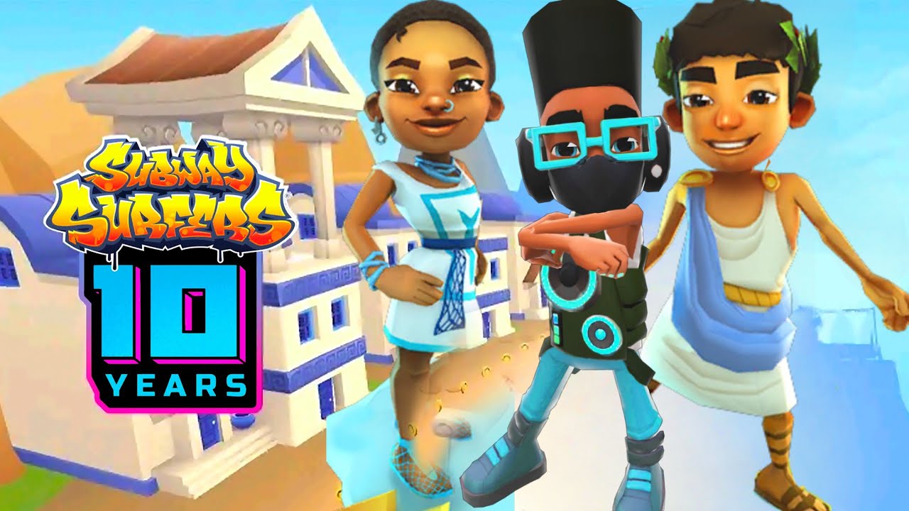 SUBWAY SURFERS GREECE: NEW SUPER RUNNER FRESH - YouTube