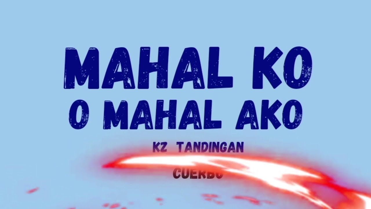 MAHAL KO O MAHAL AKO l KARAOKE VERSION l MUSIC - YouTube
