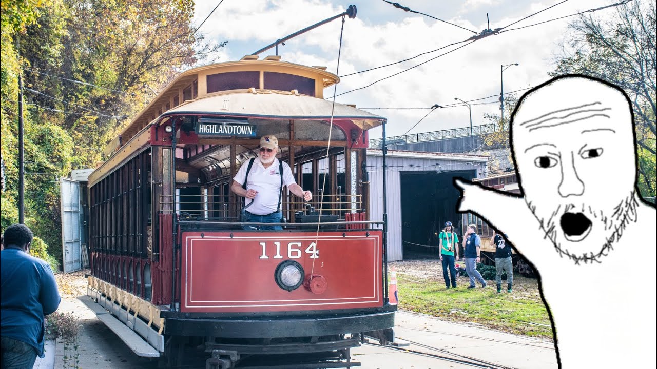 Ride along the Baltimore Streetcar museum loop in an open air car from ...