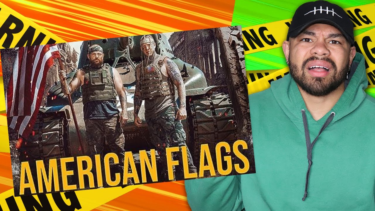 FIRST TIME HEARING Tom MacDonald & Adam Calhoun - "American Flags ...