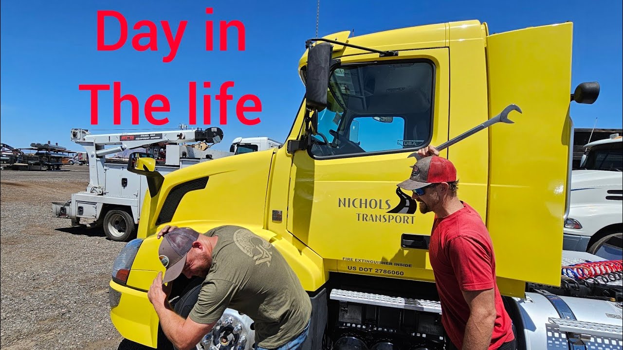 A day in the life of a diesel mechanic!! - YouTube