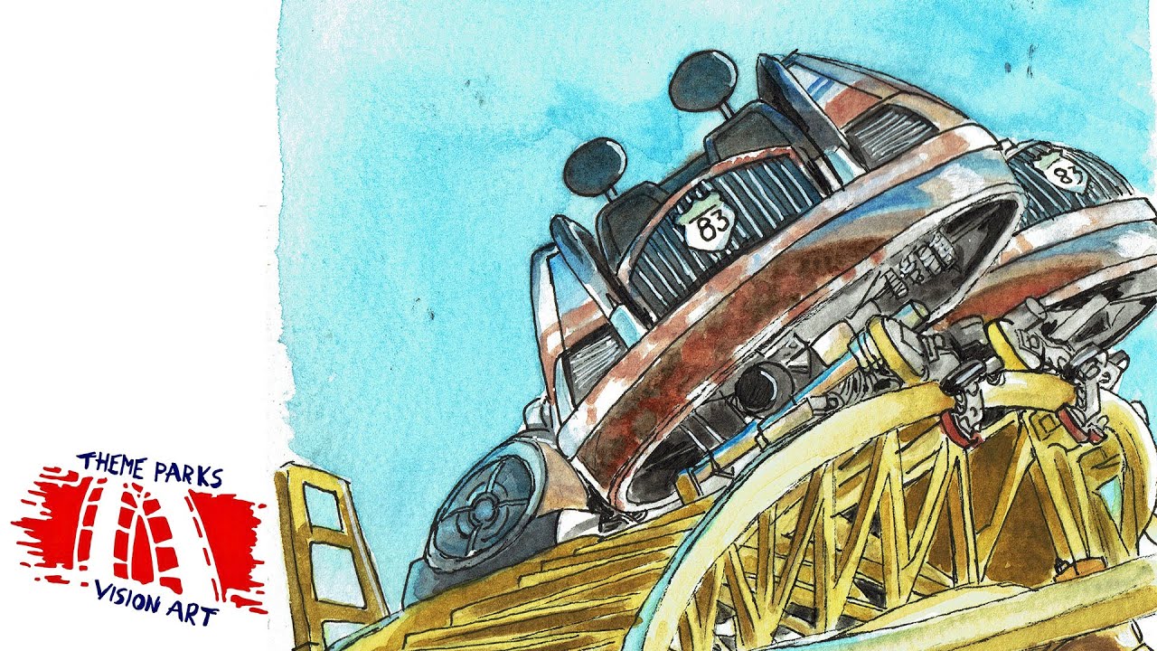 Draw a Storm Chaser Paultons Park - YouTube