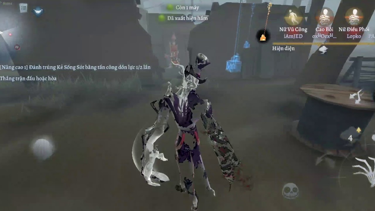 Identity V | Trải nghiệm phụ kiện Jack "Khăn choàng nhàu | Dương IDV ...