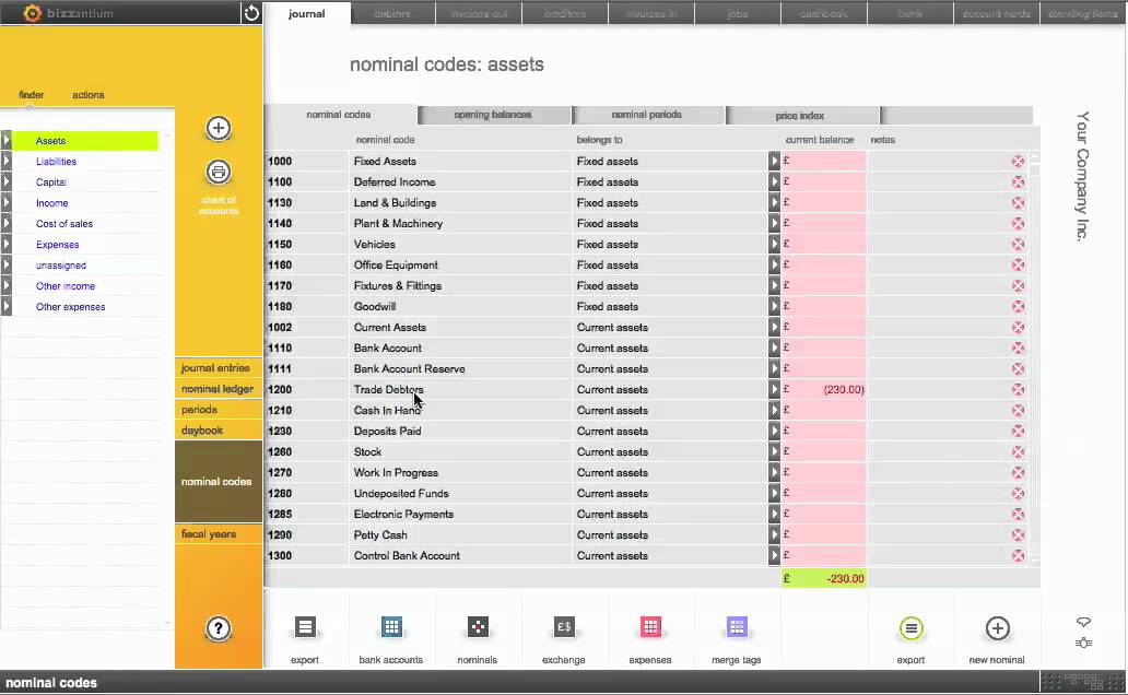 159 Adding a new nominal code - YouTube