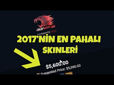 2017 nin EN PAHALI SKİNLERİ // 20 BİN LİRALIK STİCKER
