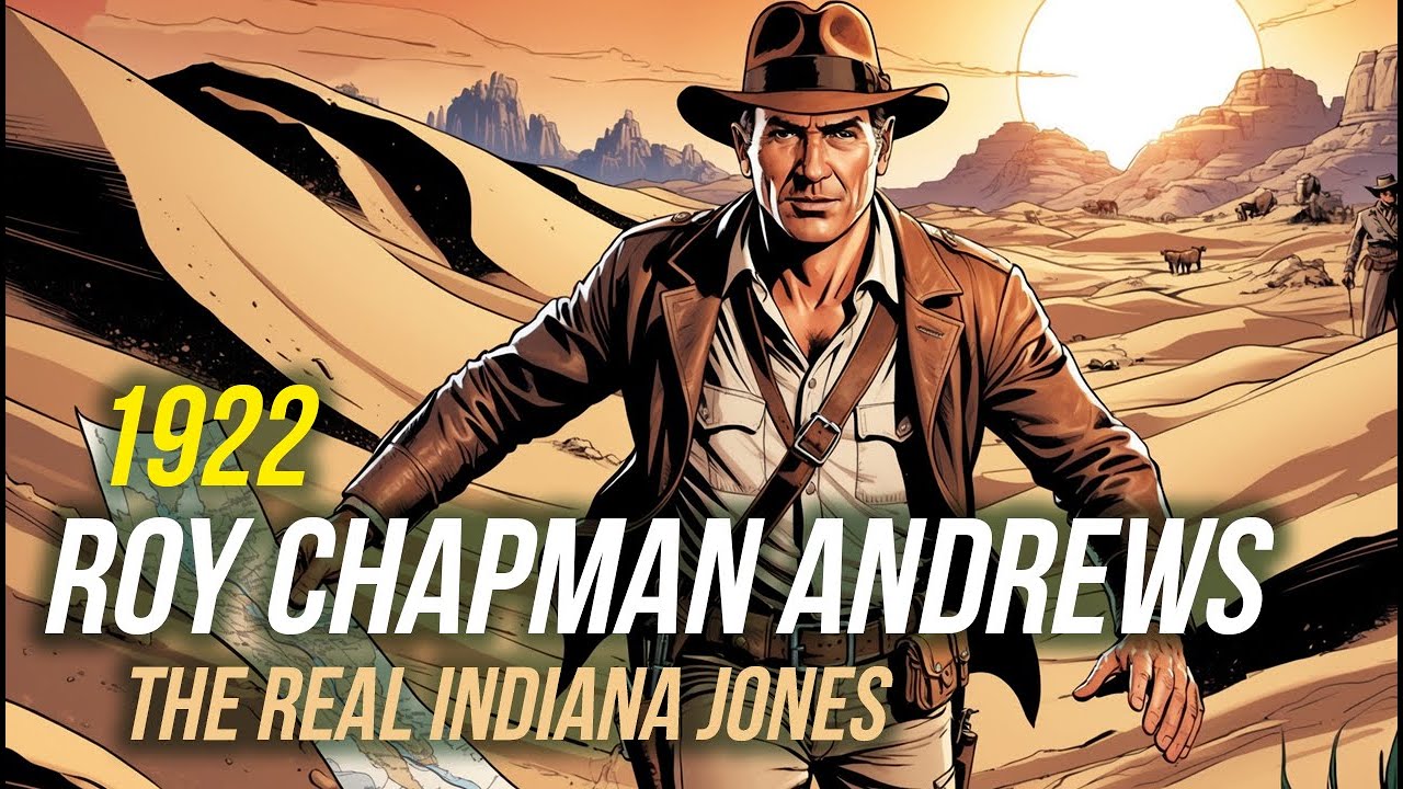 The Real Indiana Jones: Roy Chapman Andrews 🌍🔍 - YouTube