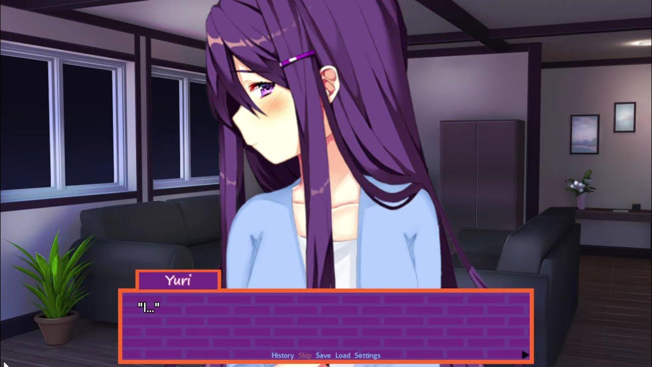 MC Gets Into A Fight For Yuri (DDLC MOD Our Castle Walls ) Part 20 - YouTube