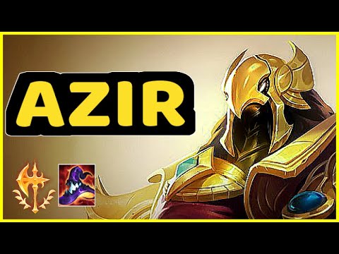 FAKER (Azir) - 5/3/4 KDA GAMEPLAY - YouTube