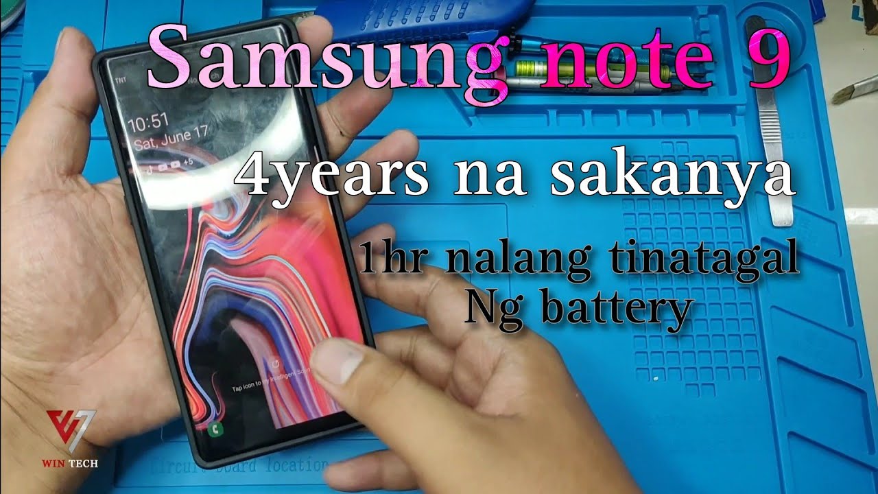 Samsung note 9 change battery.. |Samsung note 9 1 hrs battery life ...