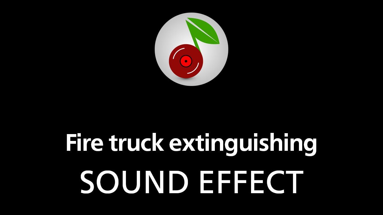 🎧 Fire truck extinguishing, SOUND EFFECT - YouTube