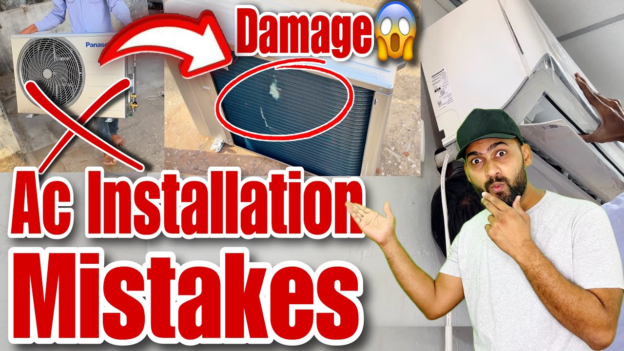 Ac Installation Guide | Ac Installation Mistakes | Ac Install kaise ...