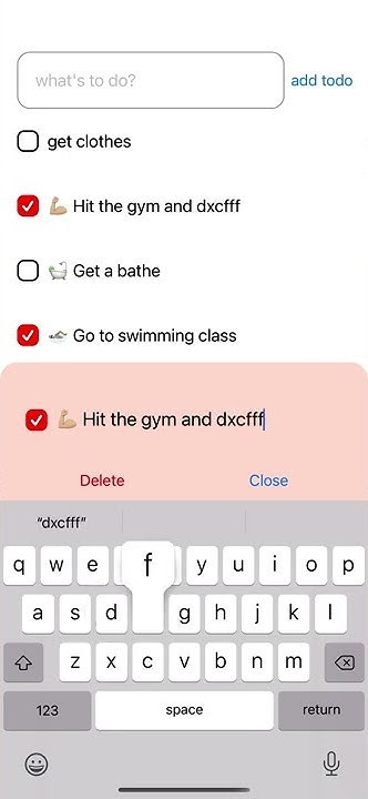 React Native Todo List App - YouTube