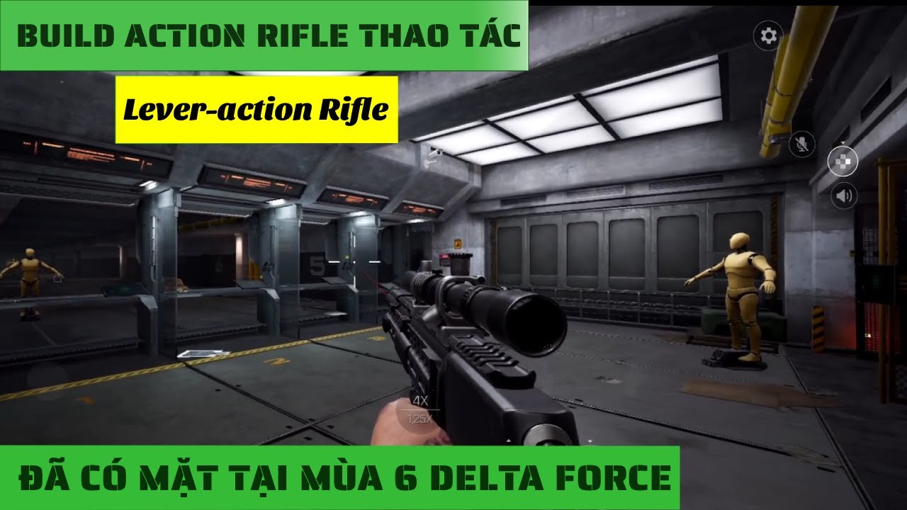 Action Rifle đã có mặt tại Delta Force mùa 6 , code build action rifle ...