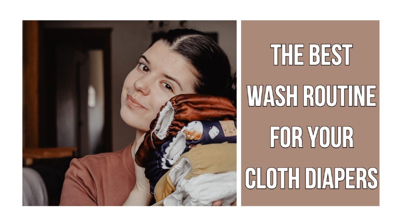Cloth Diaper Wash Routine | EASY AND SUSTAINABLE - YouTube