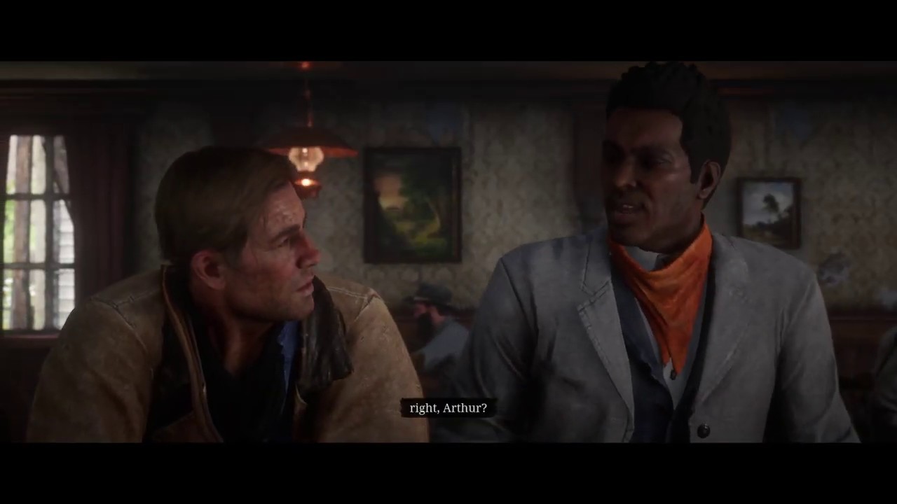 Mission:a quiet time.Arthur and Lenny get drunk RDR2 - YouTube