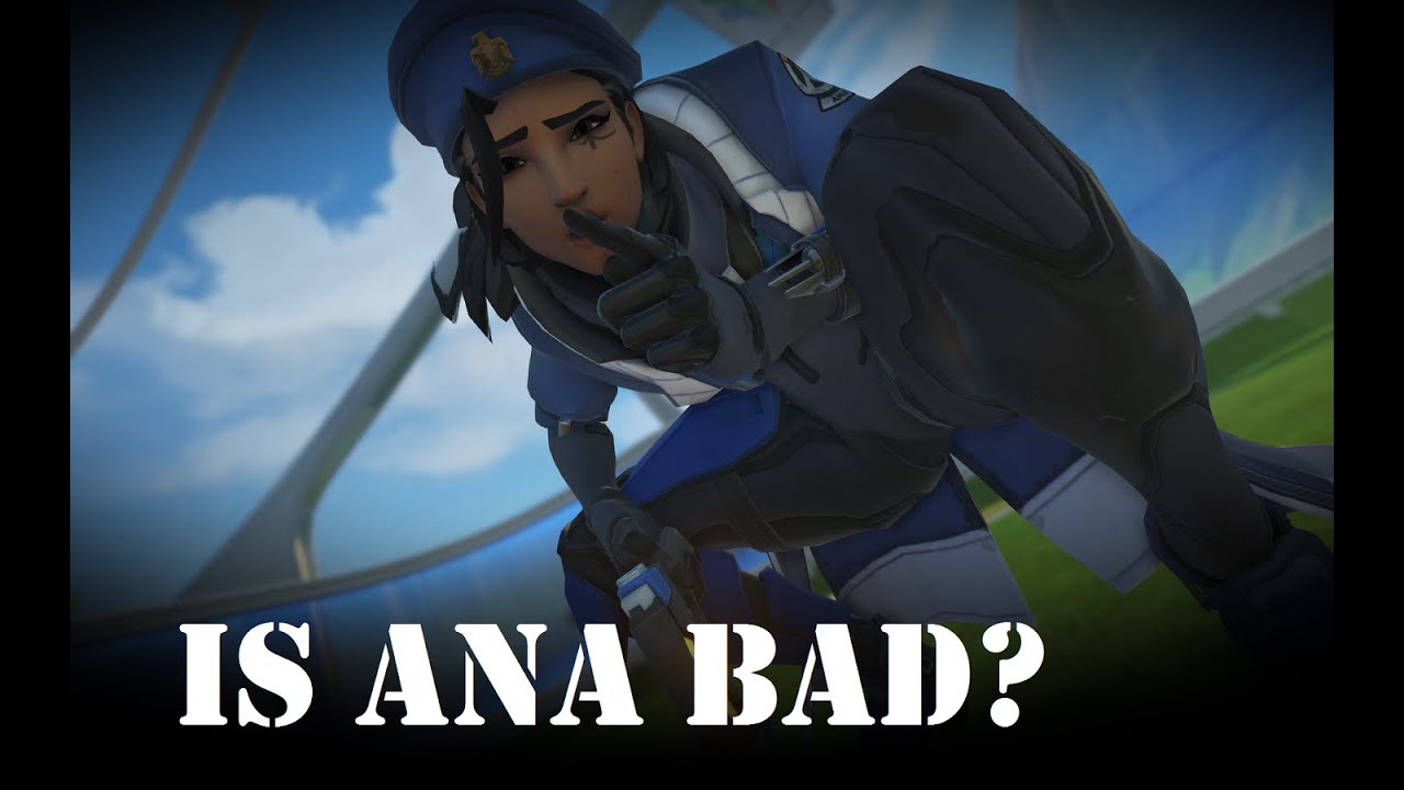 [Overwatch] MRW people say Ana is bad. - YouTube