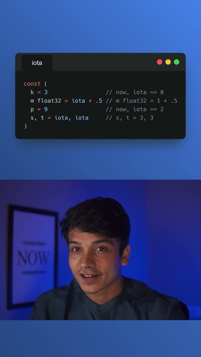 IOTA in Golang #golang #shorts #coding #programming - YouTube