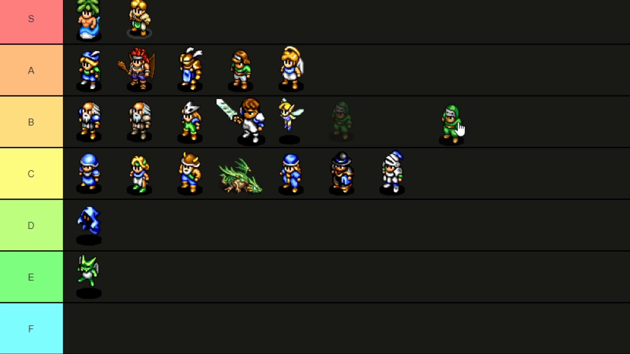 Tactics Ogre (SNES/PSX/Saturn) Tier List - YouTube