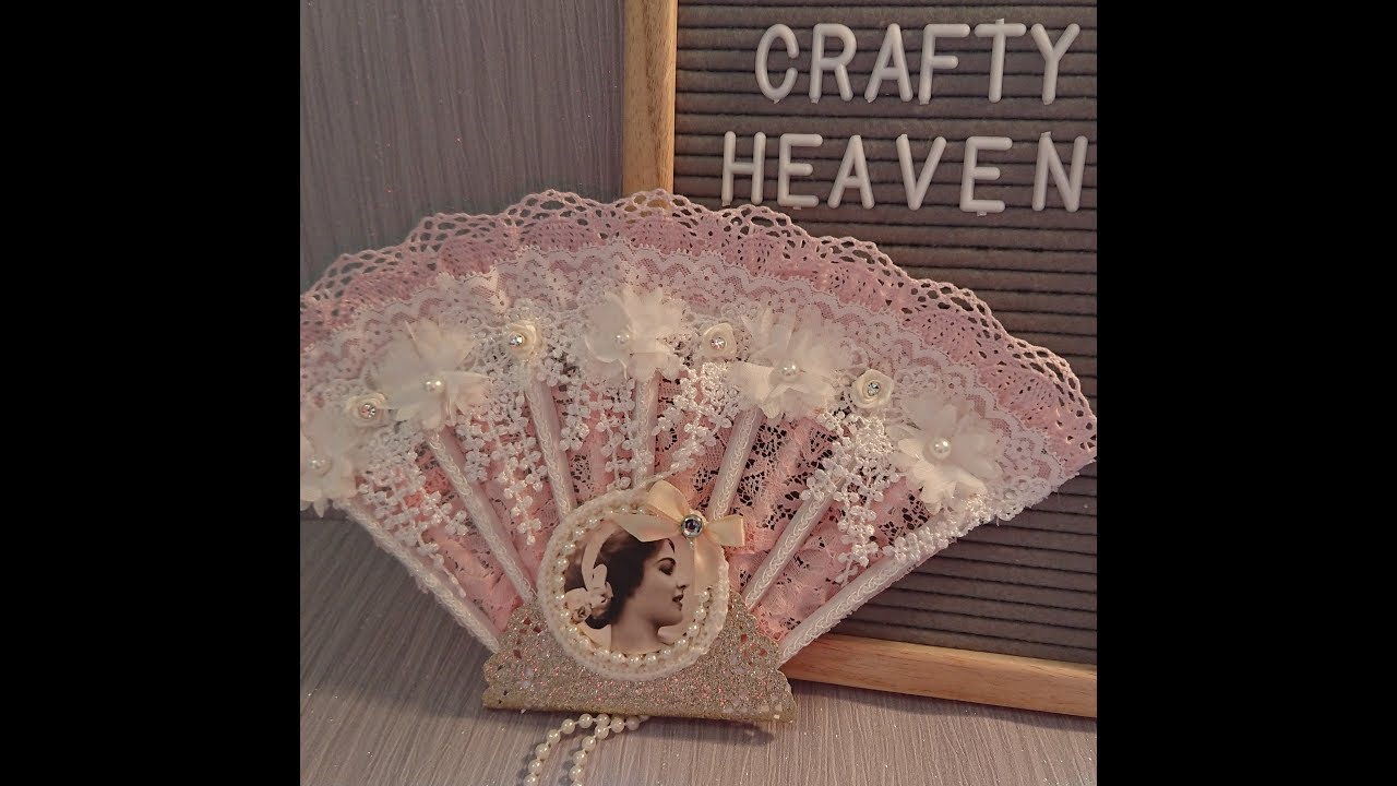 Plastic fork fan tutorial - YouTube