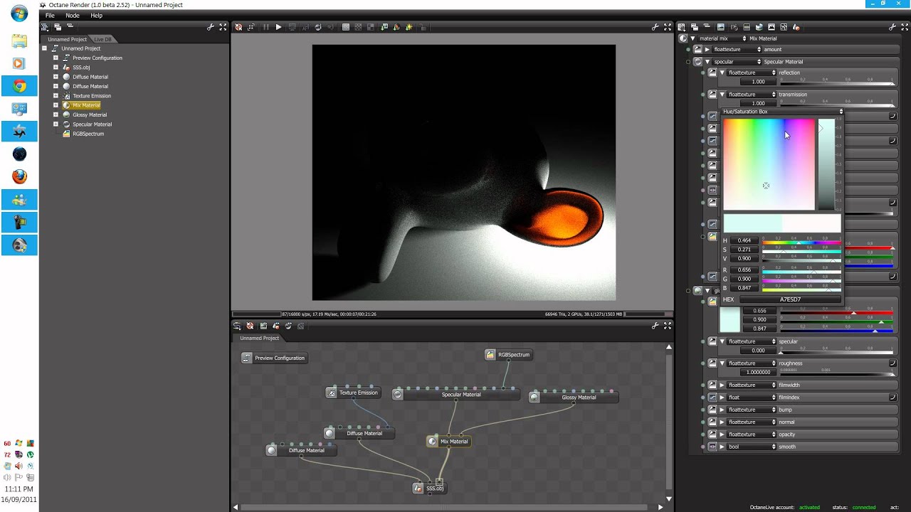 Octane Render Tutorial Series 13 Sss Hack Youtube