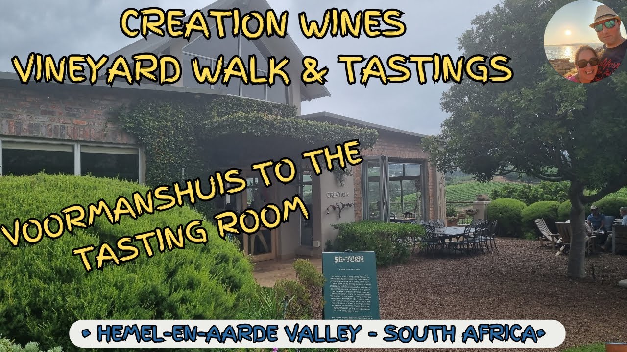 Vineyard walkthrough from Voormanshuis to Creation Wines tasting room ...