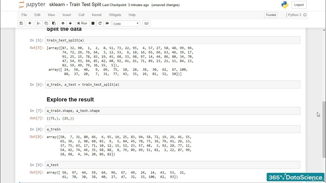 171 Train Test Split Explained Advance Statistical Methods Linear