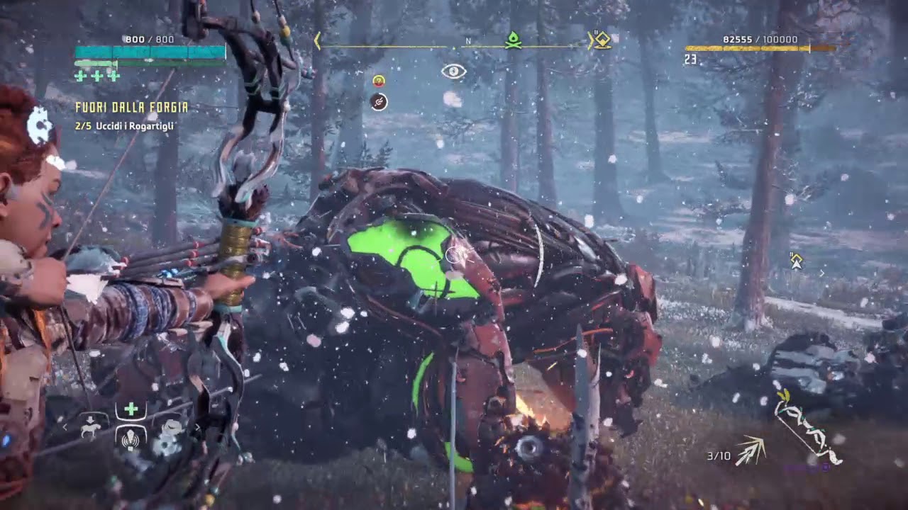 Horizon Zero Dawn Fireclaw - YouTube