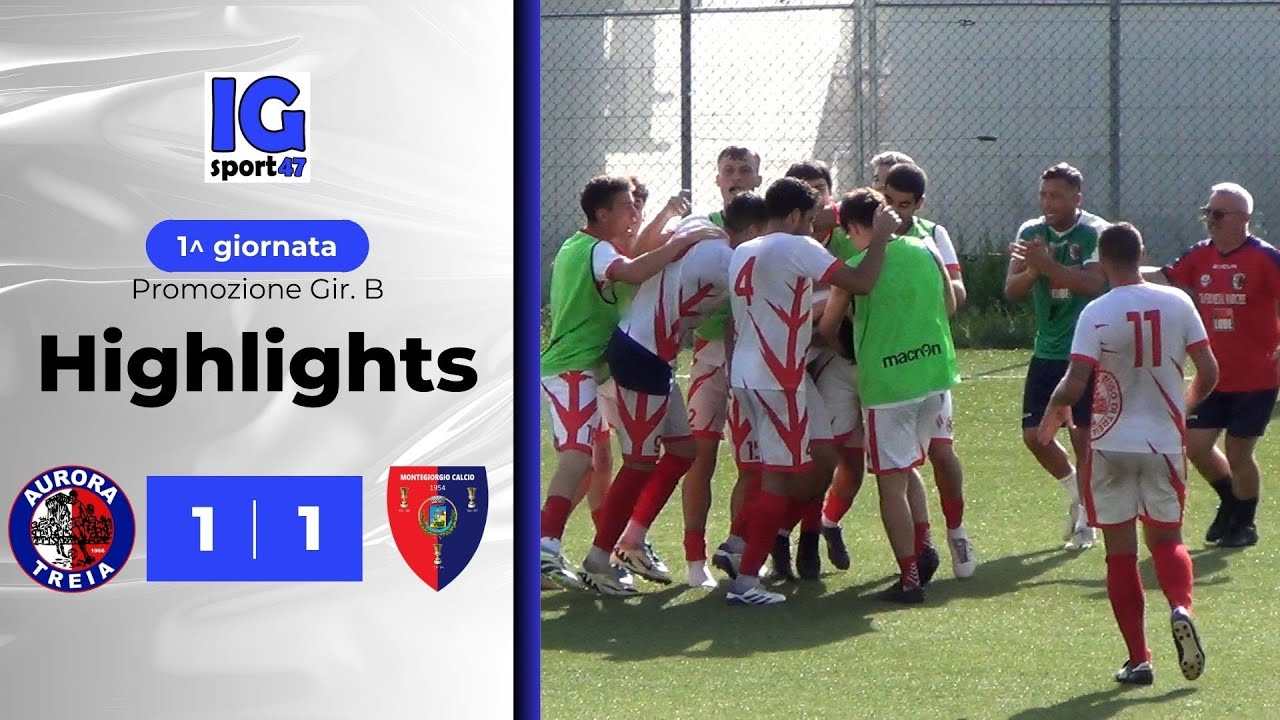 Aurora Treia-Montegiorgio 1-1 (Promozione Gir. B) - YouTube