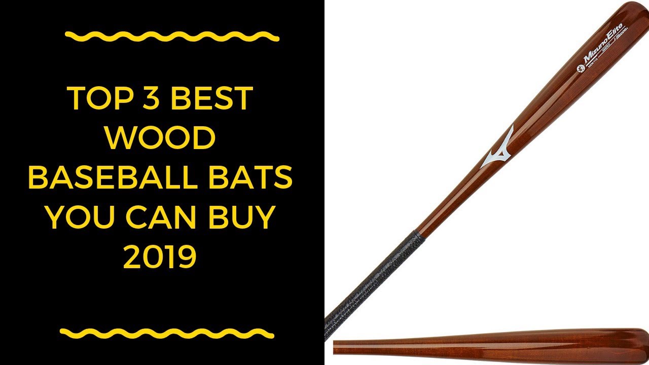 Top 3 Best Wood Baseball Bats You Can Buy 2019 - YouTube