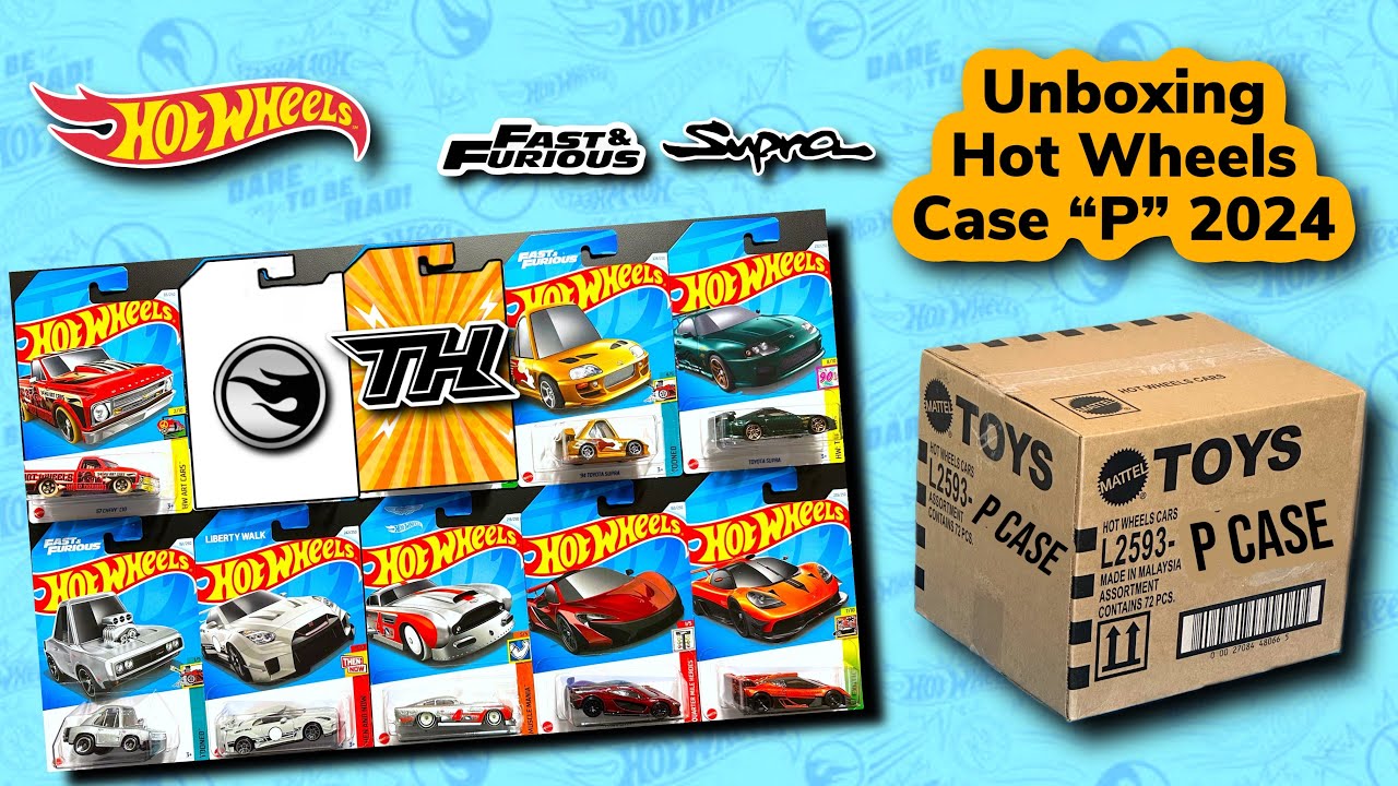 Unboxing 2024 Hot Wheels P Case. Got The STH!!! - YouTube