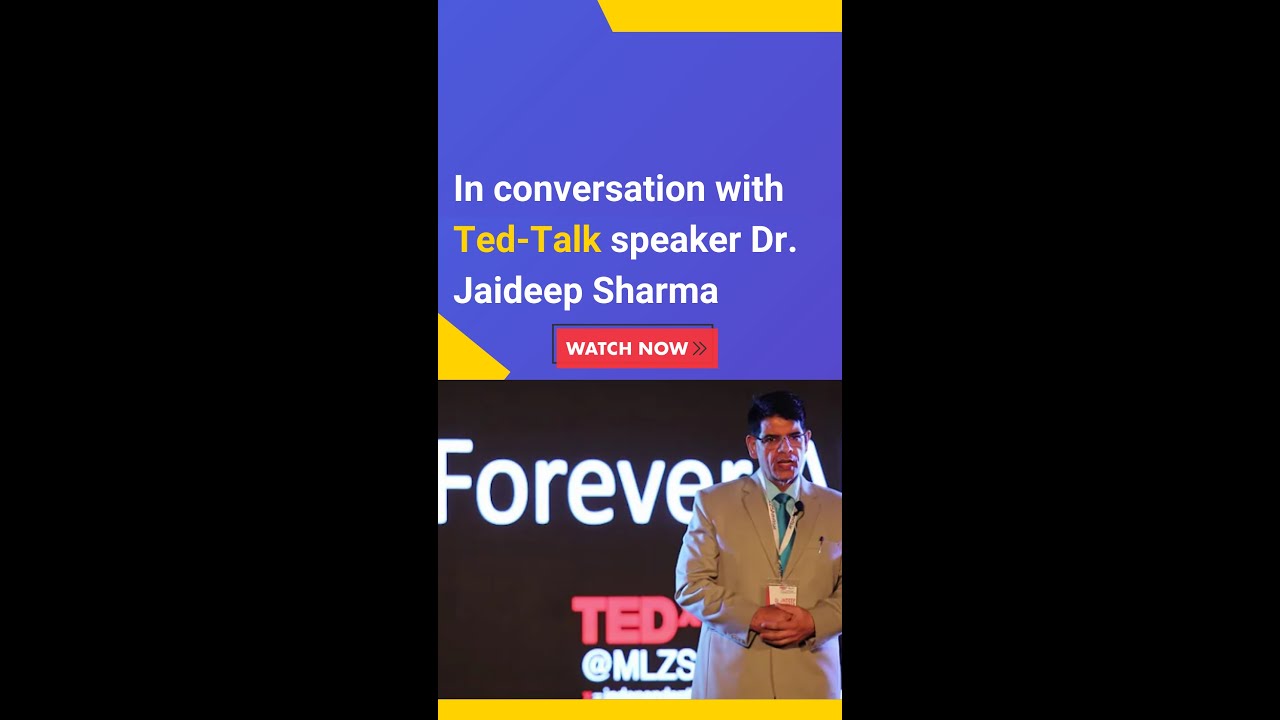 In Conversation With Ted-Talk Speaker Dr. Jaideep Sharma || Uptodd - YouTube