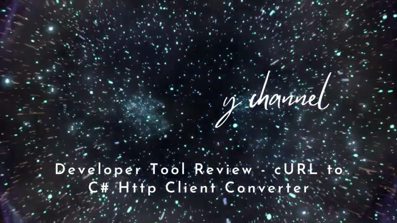 Developer Tool Review - CURL to C# Http Client Converter - YouTube