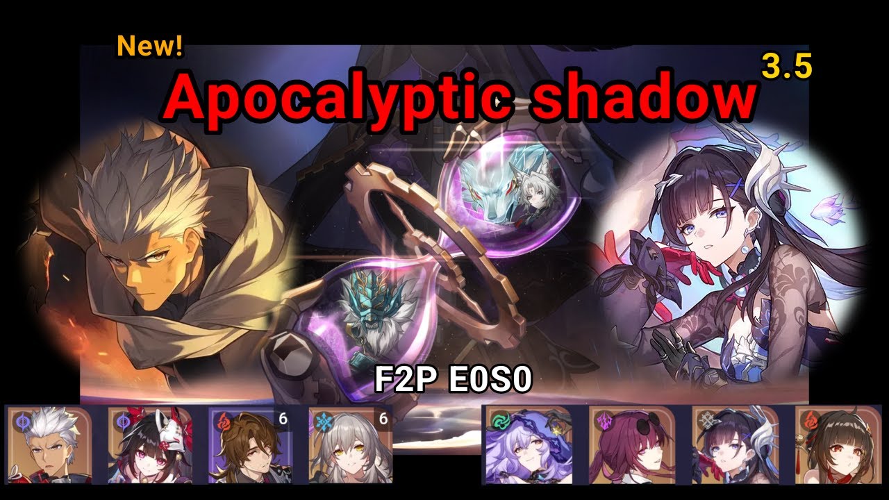 F2P e0s0 Archer & Hysilens! HSR Apocalyptic Shadow 3.5 - YouTube