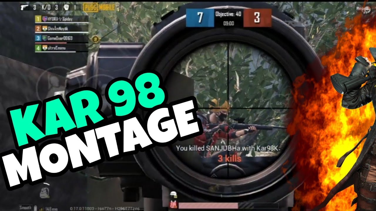 BEST OF KAR 98 | PUBG Mobile - YouTube