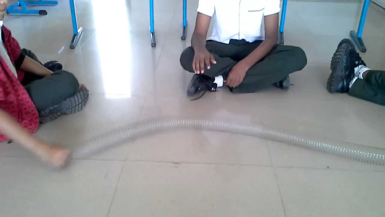 Longitudinal and Transverse Wave - Slinky 9ic - YouTube