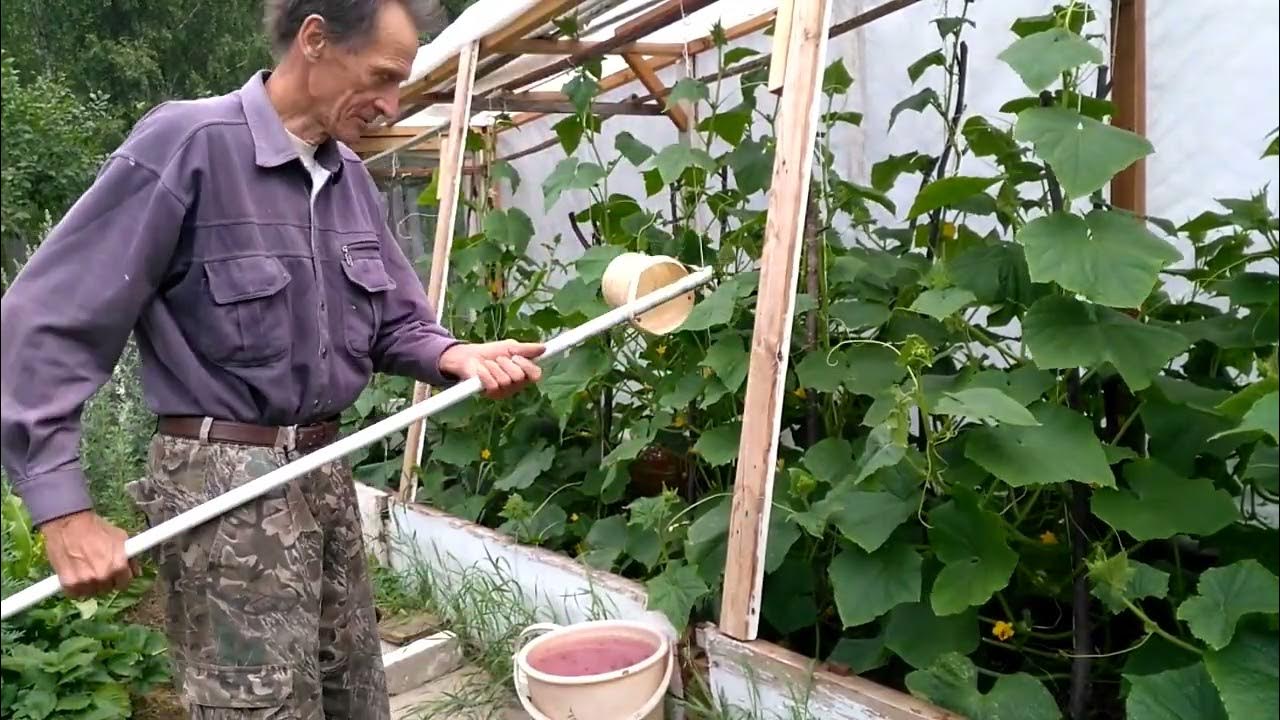 Длинная РУКА для удобного парника - YouTube