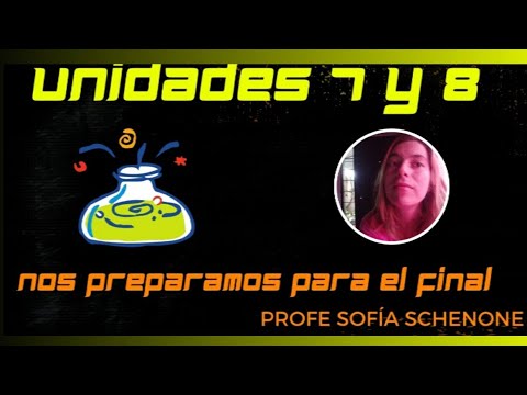 REPASO PARA EL FINAL UNIDADES 7 Y 8 | redox y estequimetria química UBA XXI Sofía Schenone - YouTube