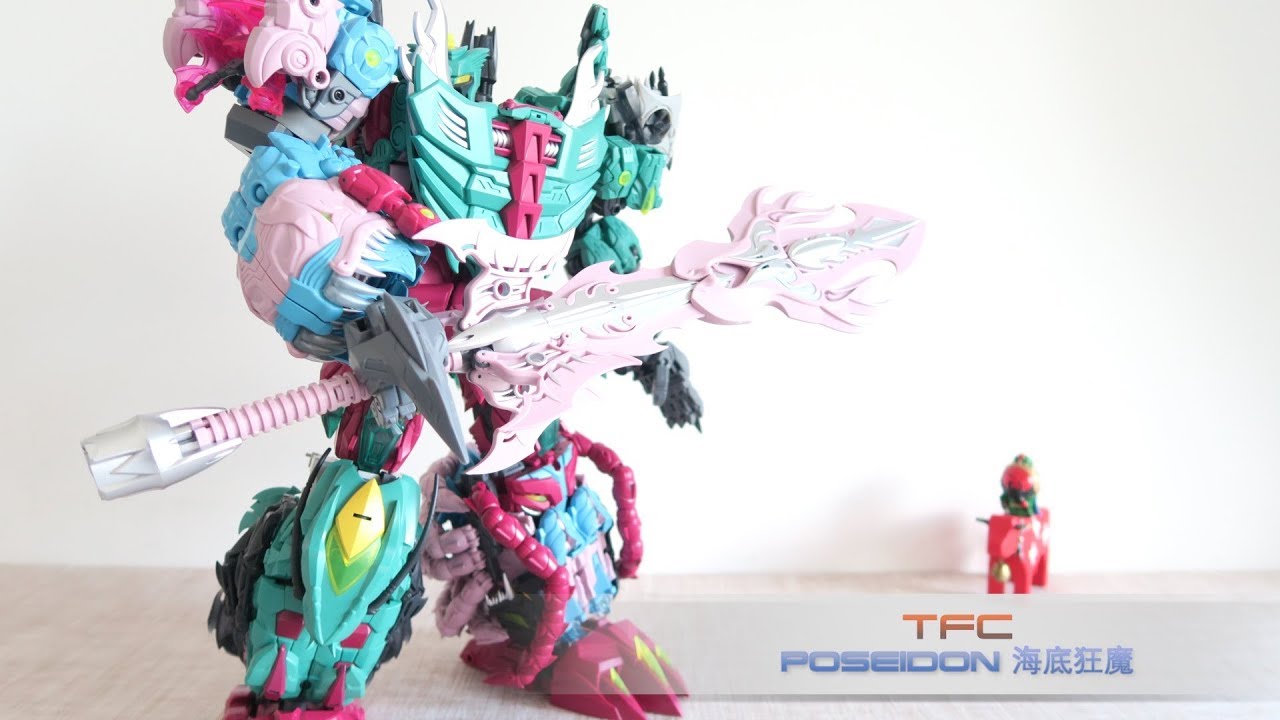 小不高兴和他的小伙伴们——TFC POSEIDON (Piranacon) 海底狂魔 - YouTube