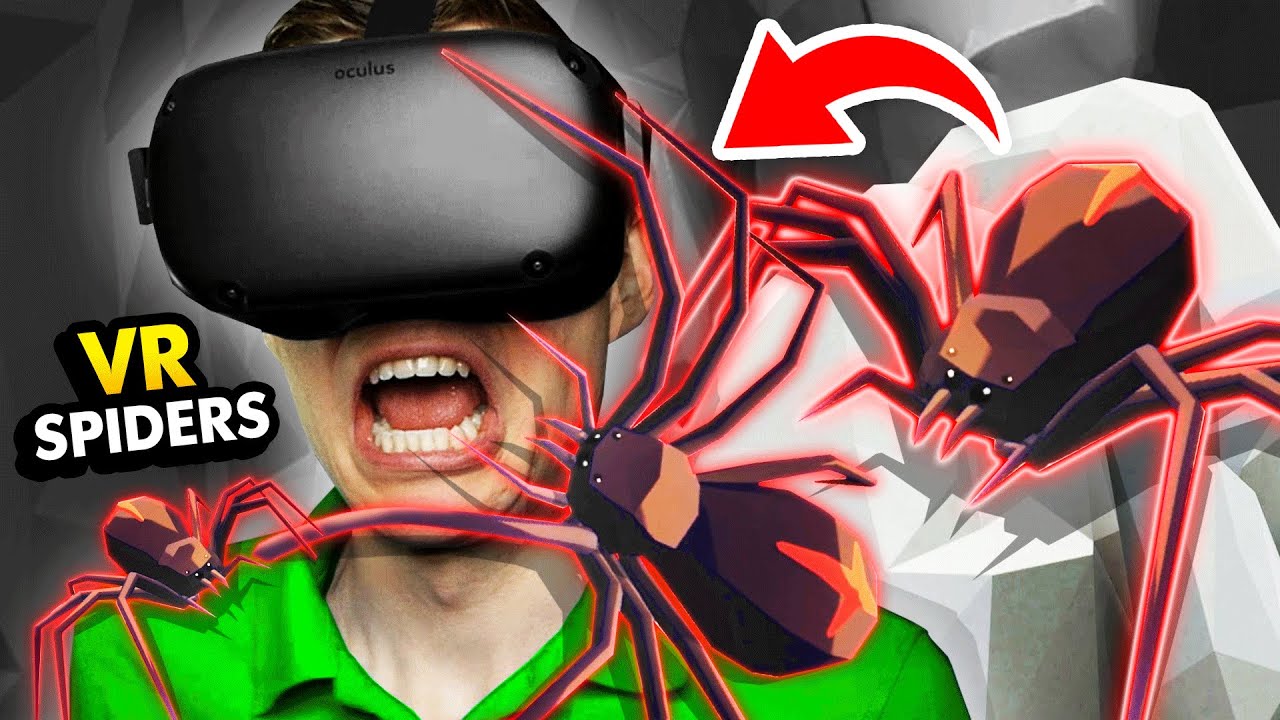 ATTACKED BY 1,000,000 SPIDERS IN VIRTUAL REALITY (GrowRilla VR Funny ...