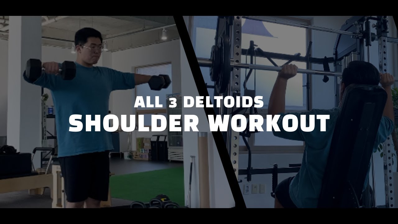 BEST Full Shoulder Workout | Build All 3 Delts (Cable + Barbell ...