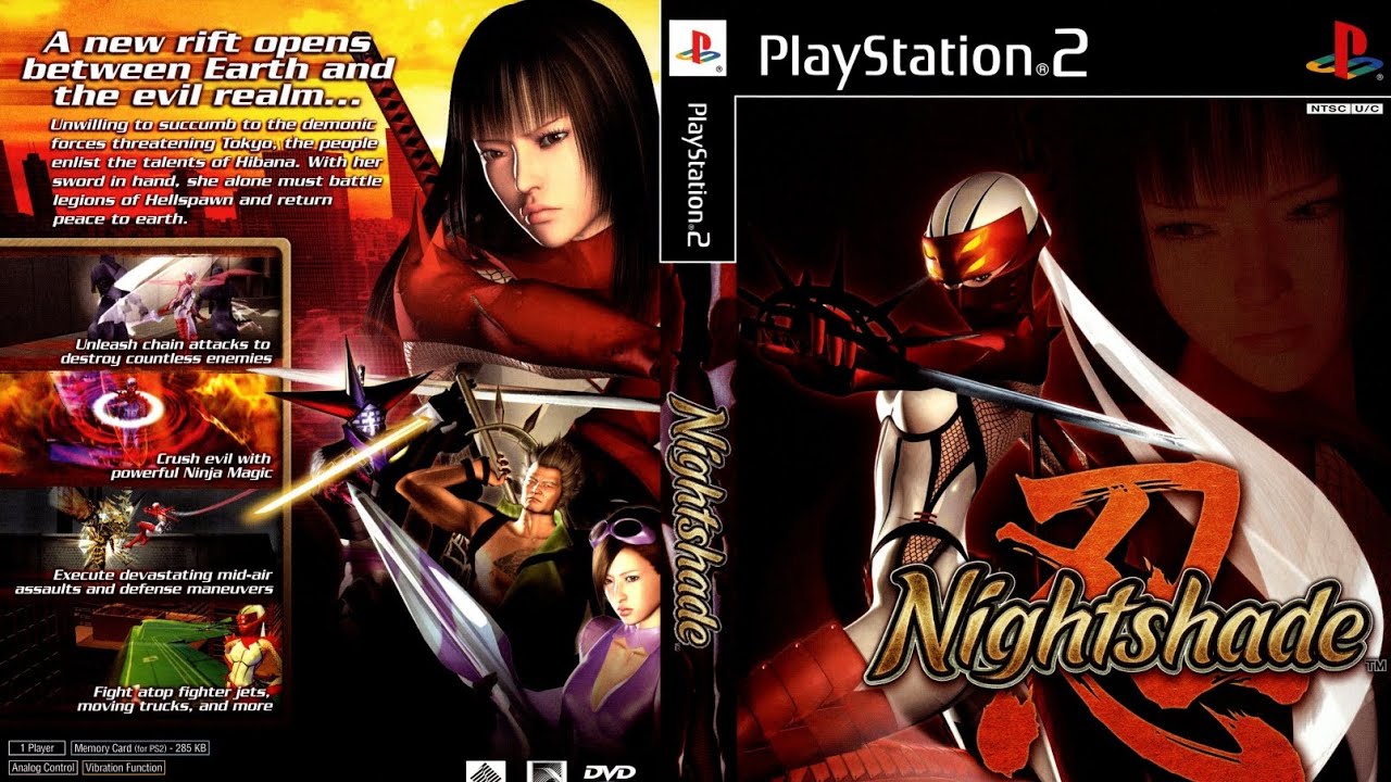 Nightshade (Europe) - PS2 - YouTube