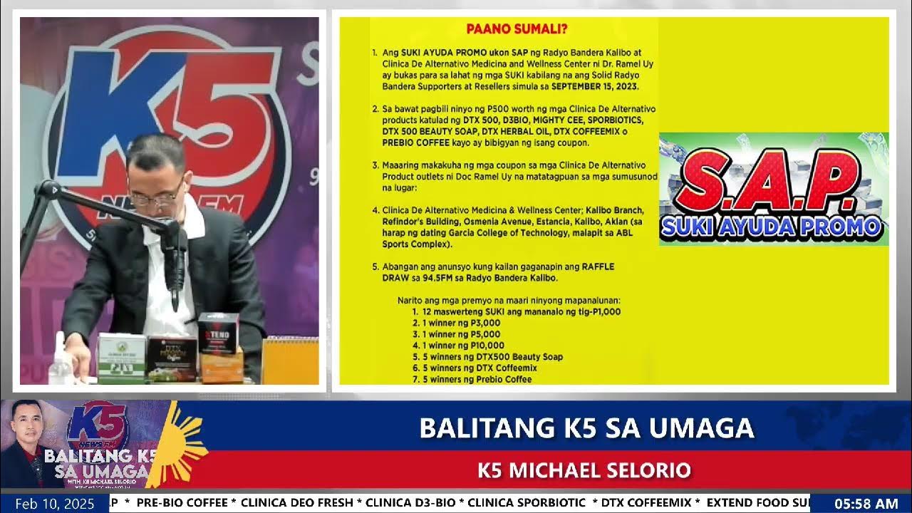 BALITANG K5 SA UMAGA | K5 MICHAEL SELORIO | 2-10-2025 - YouTube