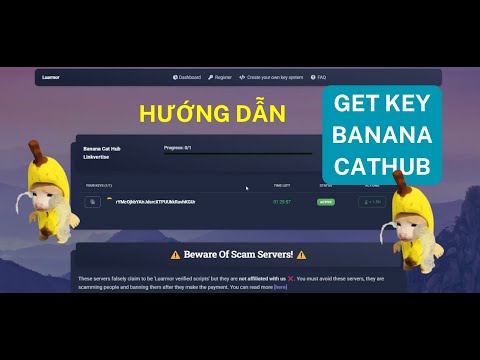 BLOXFRUIT Hướng dẫn get key script Banana Cat Hub siêu dễ - YouTube