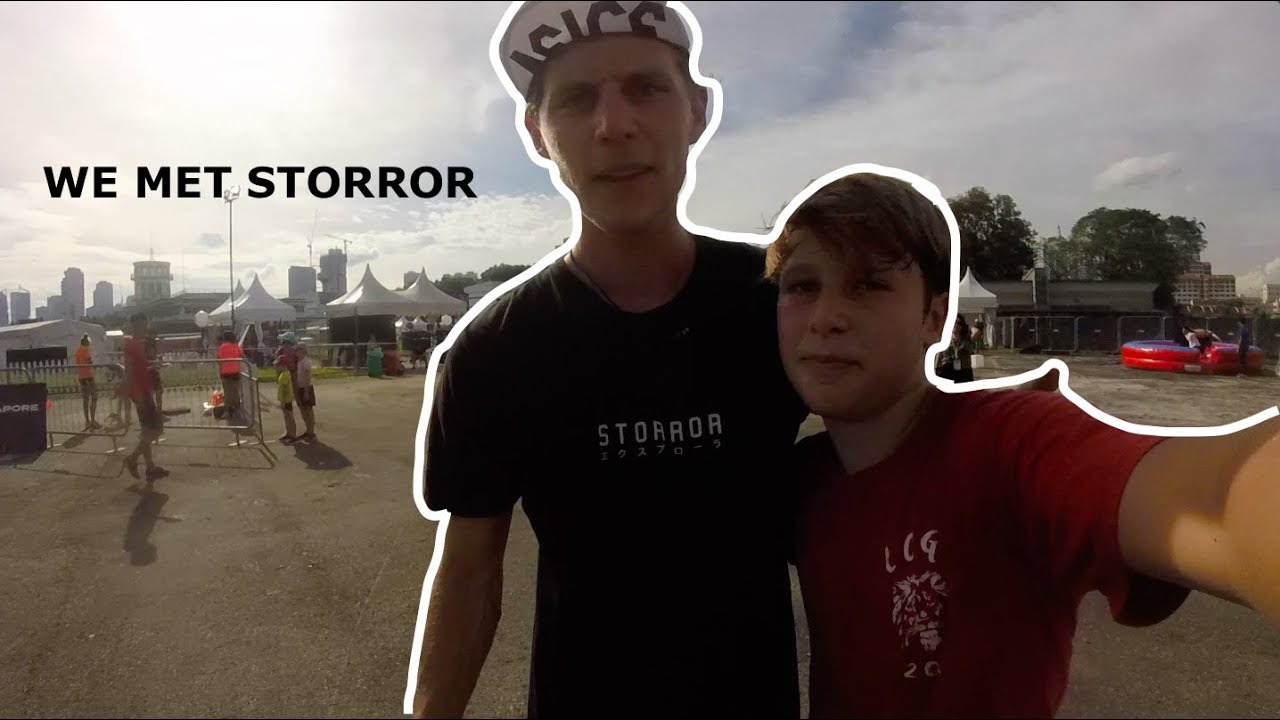 PARKOUR WITH STORROR - YouTube