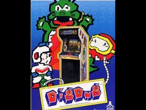 Let's play a round with Dig Dug (1982) - YouTube