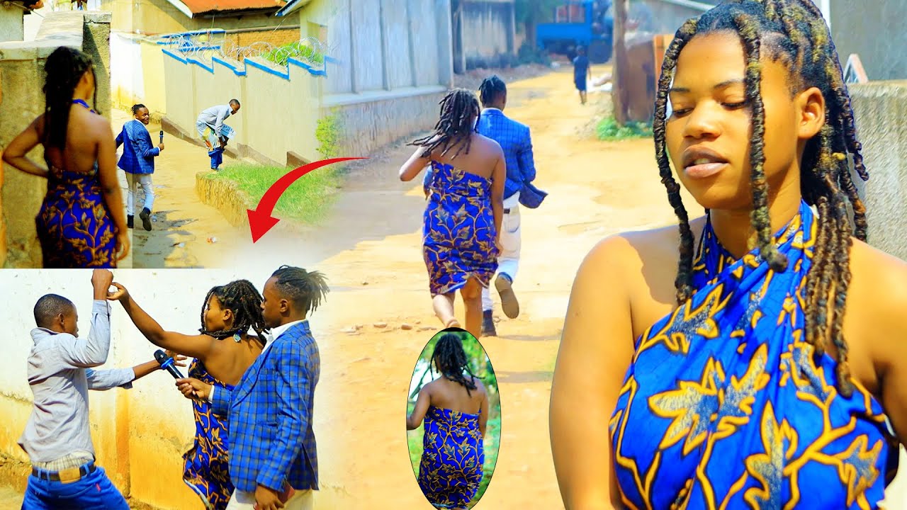 UMUKOBWA Mwiza Yambaye UBUSA Mumuhanda Arimo kurwana Numusore ...