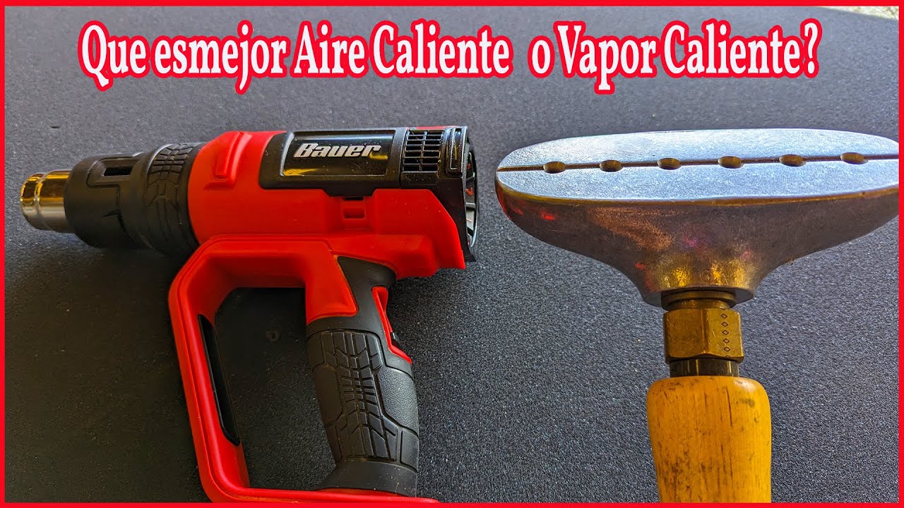 Cual es mejor Vapor caliente o Aire Caliente? Tapiceria - YouTube