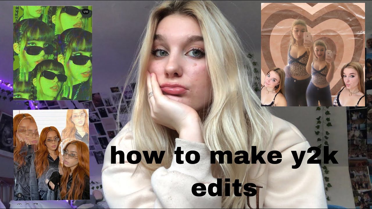how to make y2k edits | koolells - YouTube