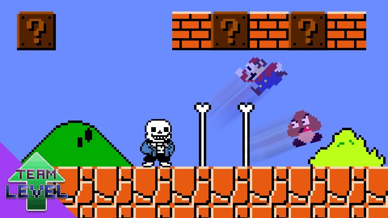 Sans would be OP in Super Mario Bros. - YouTube